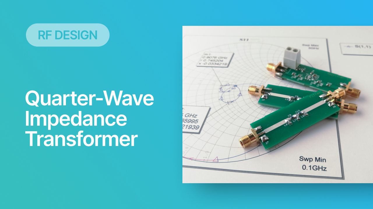 Quarter-Wave Transformer Design For Real and Reactive Loads | RF Design